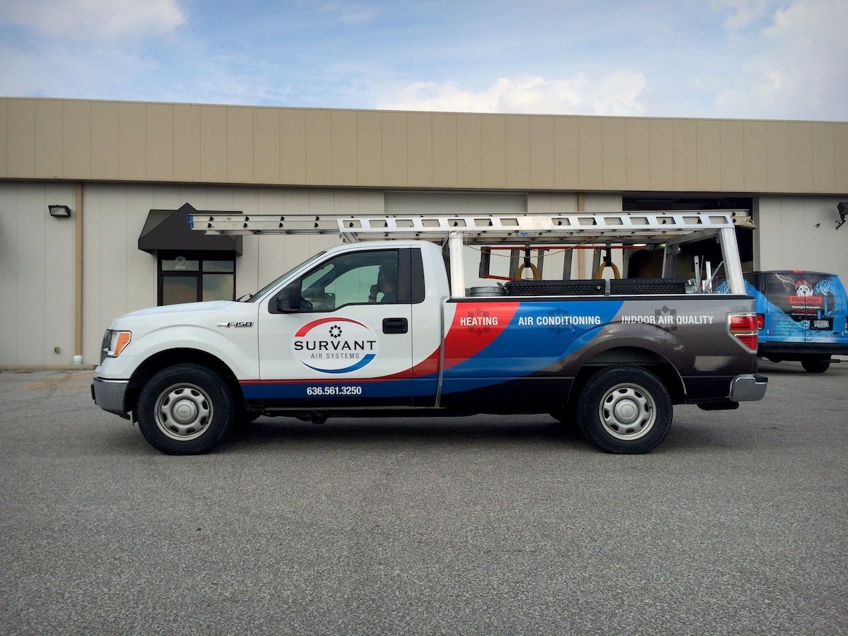 Hvac Company Vehicle Wraps