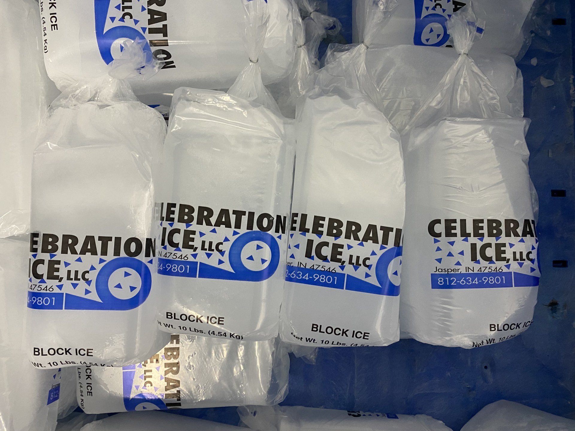 Ice Blocks – Jasper, IN – Celebration Ice