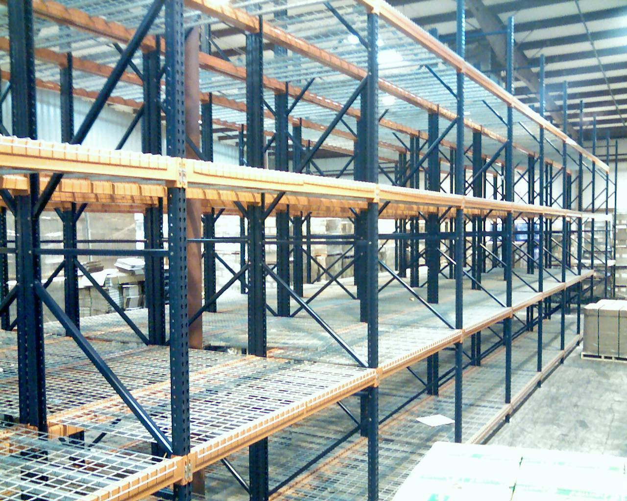 Wire Decking for Industrial Pallet Rack Storage: Basic Wire Decking Options