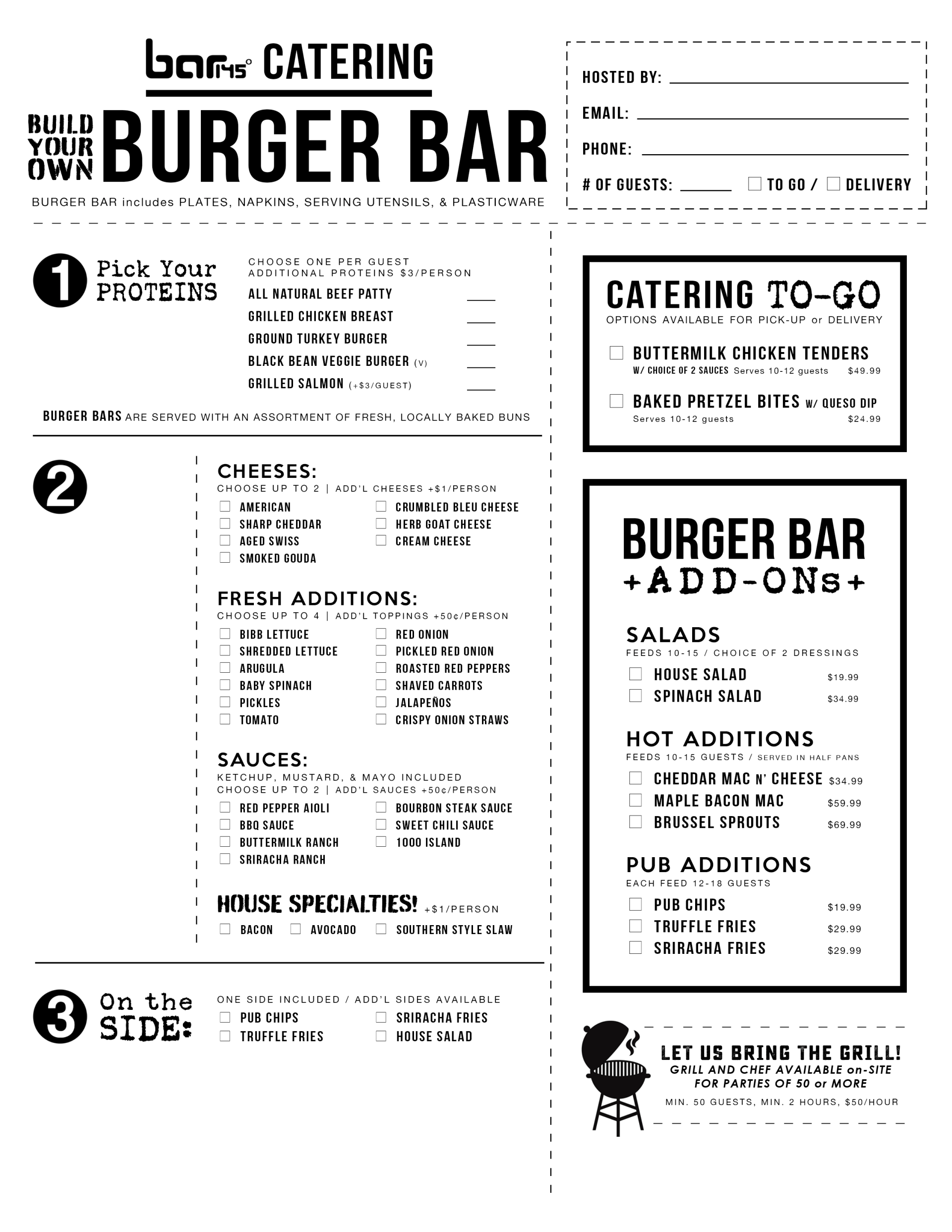 Catering {Bar 145} Toledo