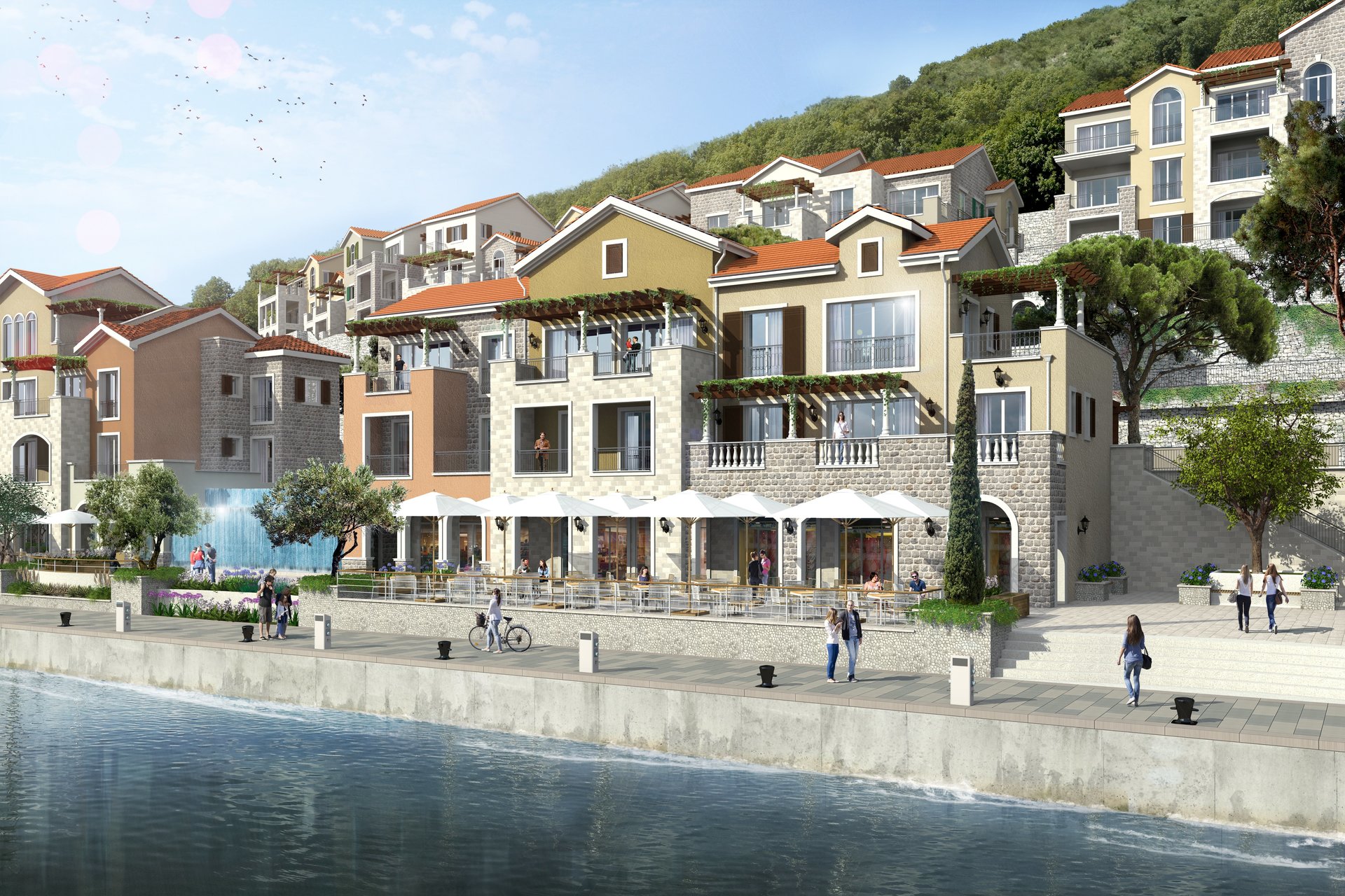 Waterfront Homes – Properties - Marina – Golf – Hotels - Montenegro