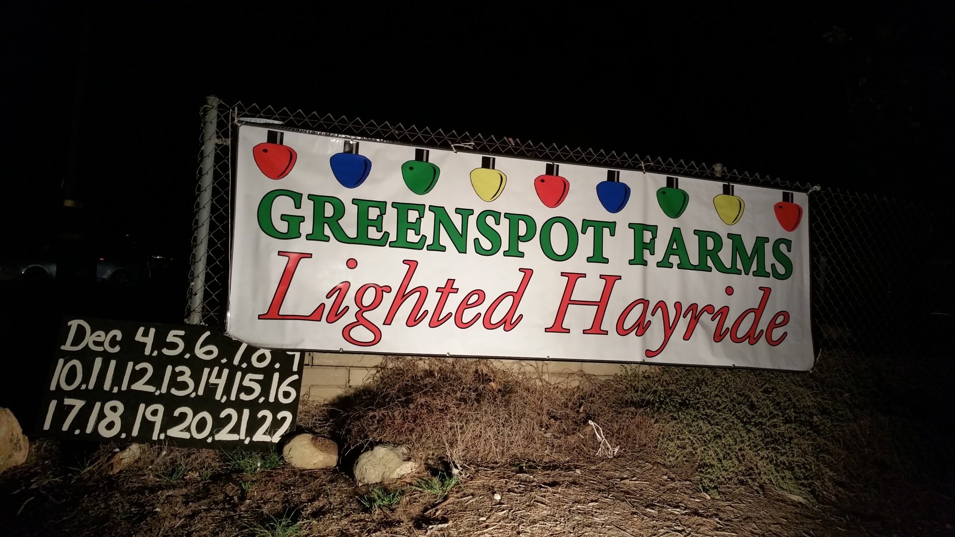 Chistmas Hayride Christmas Lights Hayride Farm Festival of Lights Hayride