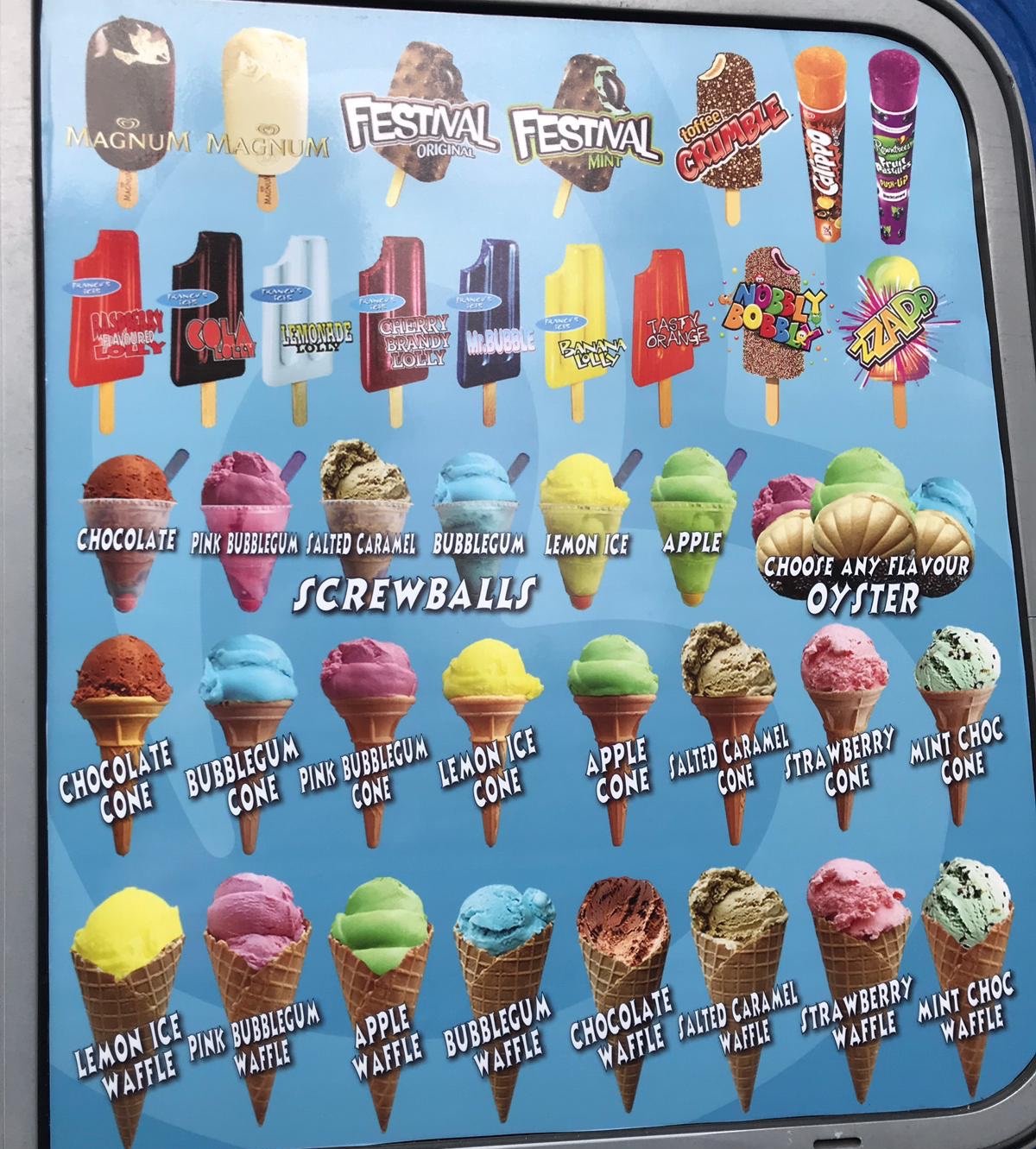 ice cream deliveries in Shrubend, and an ice cream van hire service in ...