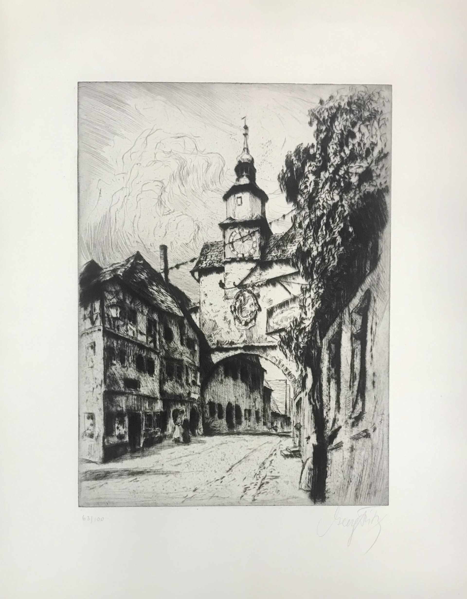 Antique Engravings and Etchings