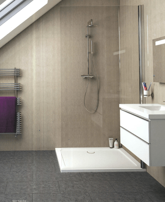 Shower Panels Internal wall cladding for bathrooms Splash panel Decors