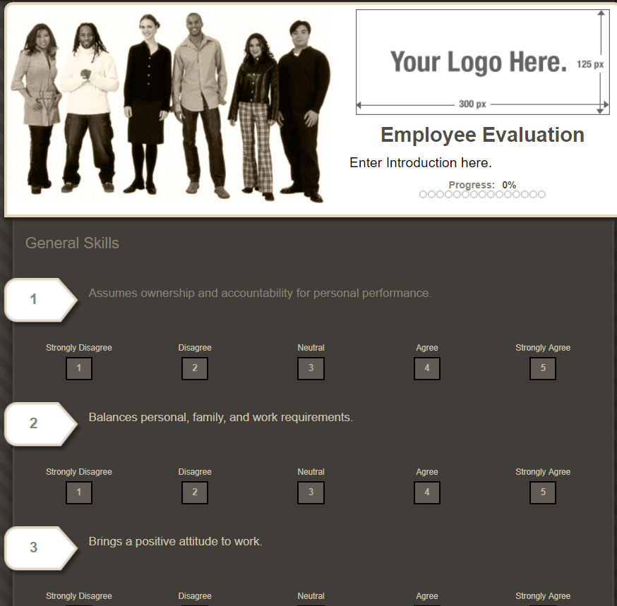 360 Employee Evaluation Software Forms & Tools | 360 Assessment Survey