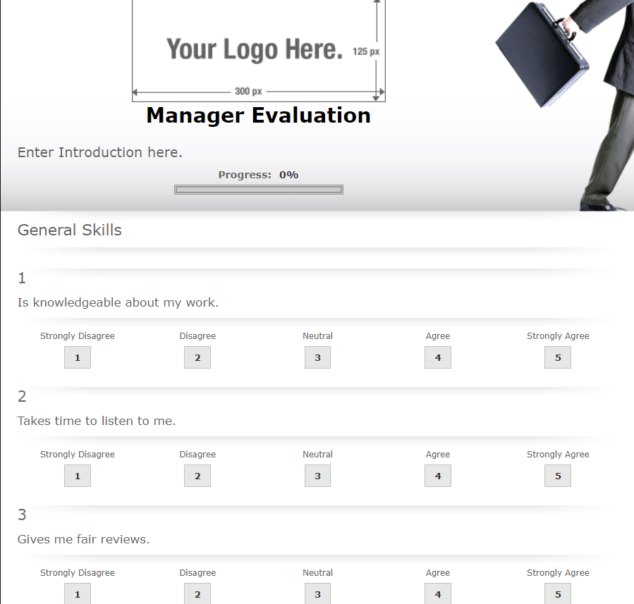 360 Employee Evaluation Software Forms & Tools | 360 Assessment Survey