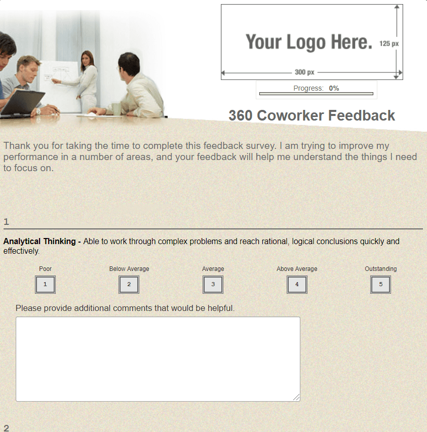 360 Employee Evaluation Software Forms & Tools | 360 Assessment Survey