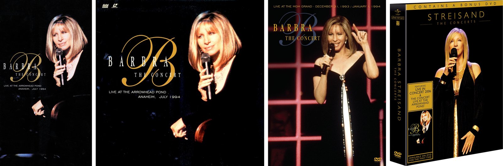 Barbra Archives | The Concert CBS Broadcast 1995