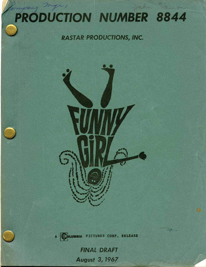 Funny Girl 1968 Development, Casting, Preproduction, Screen Tests
