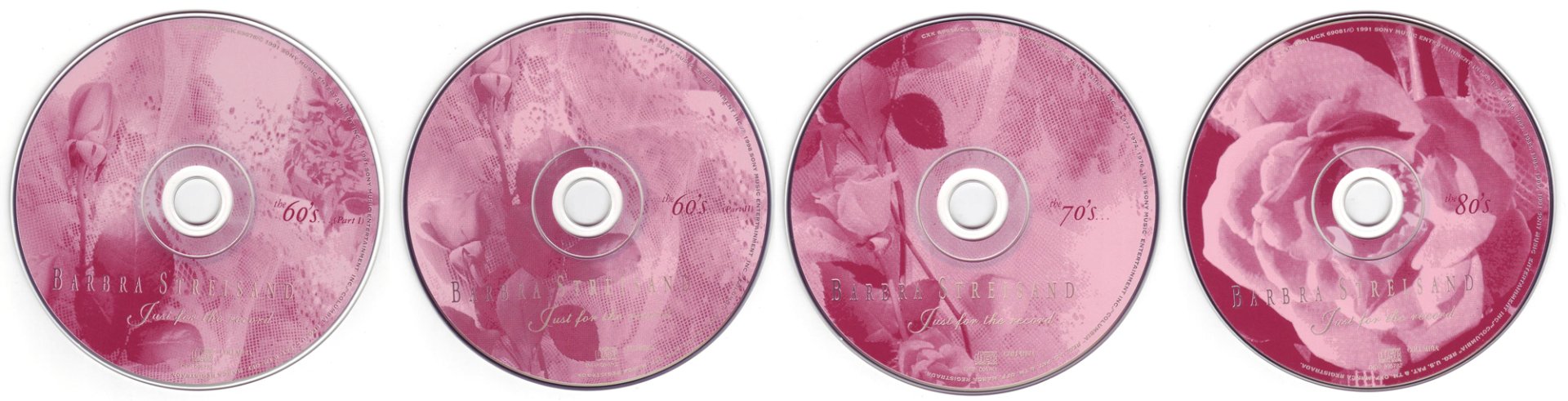 Streisand Albums | Just For The Record 1991 Box Set