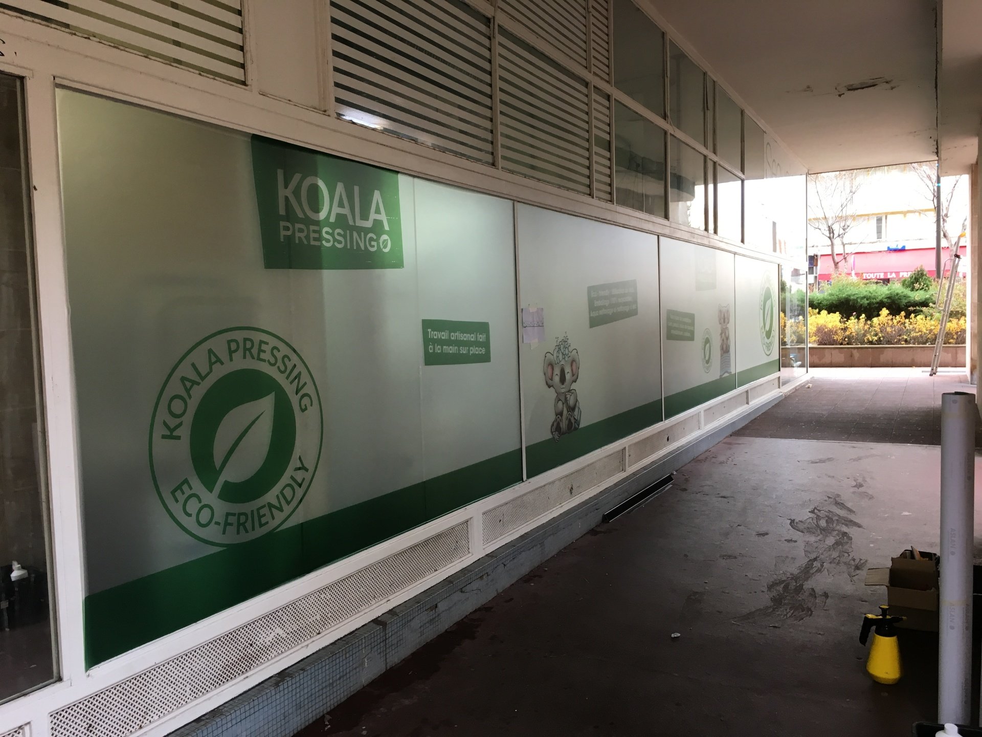 Impressions numériques vinyle, panneau, bache