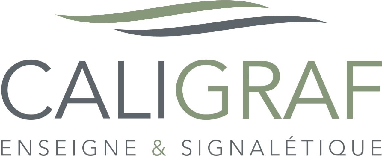 Enseigne, signalétique et vitrophanie pour professionnels | Caligraf