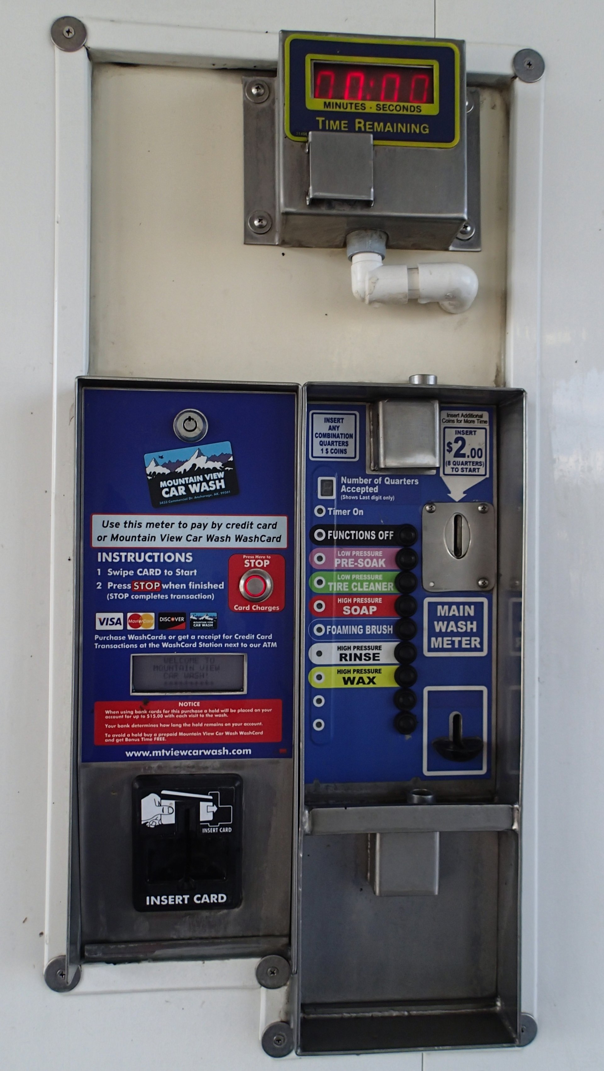 Mountain View Car Wash Inc - WashCards & Credit Cards