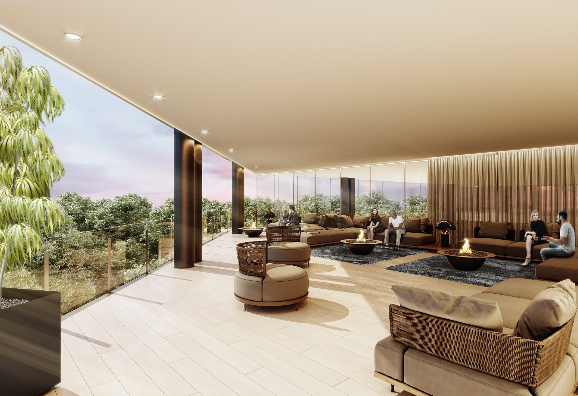 Departamentos The Parallel Interlomas, Huixquilucan