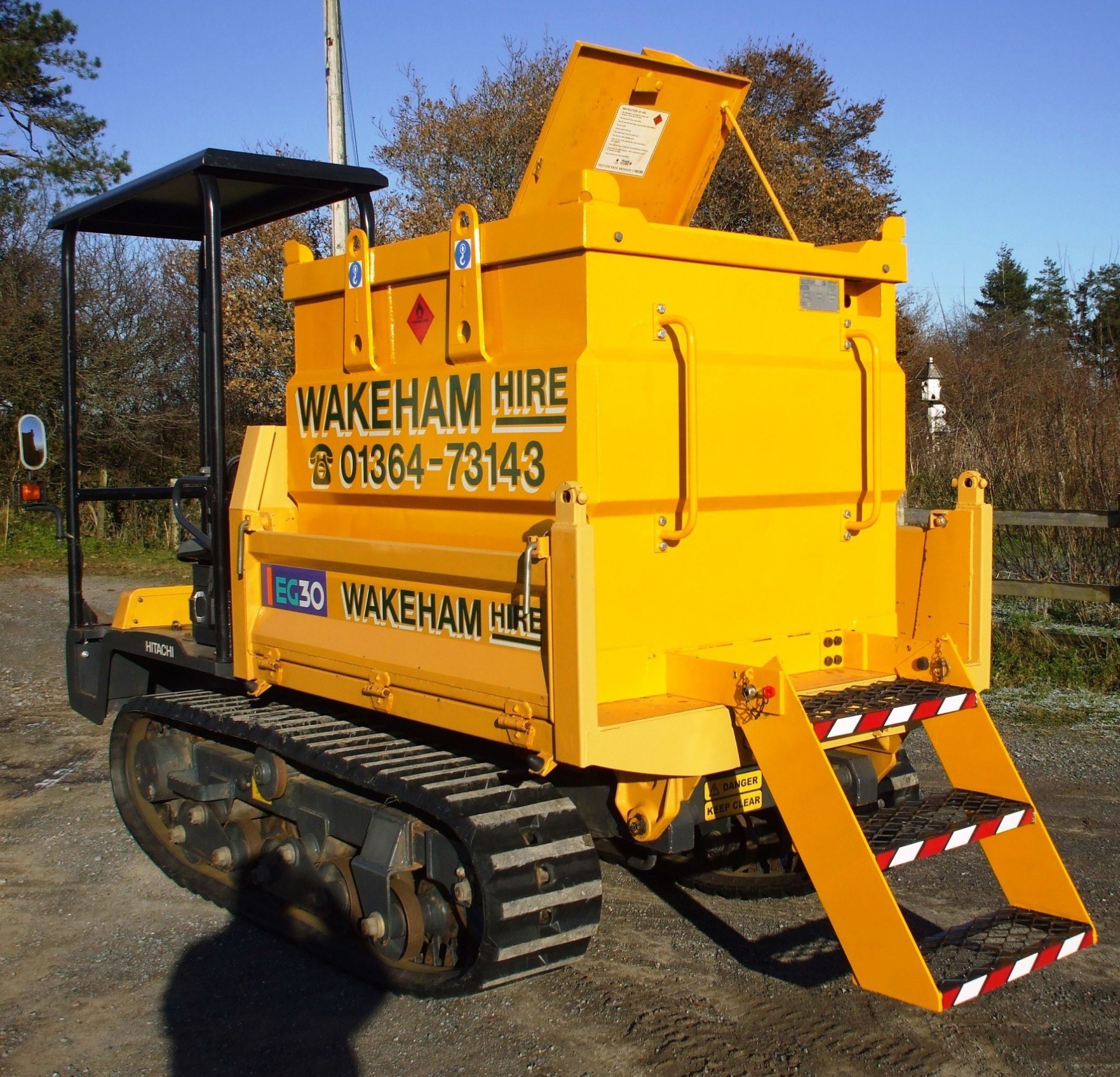 tracked dumpers | Wakeham Hire