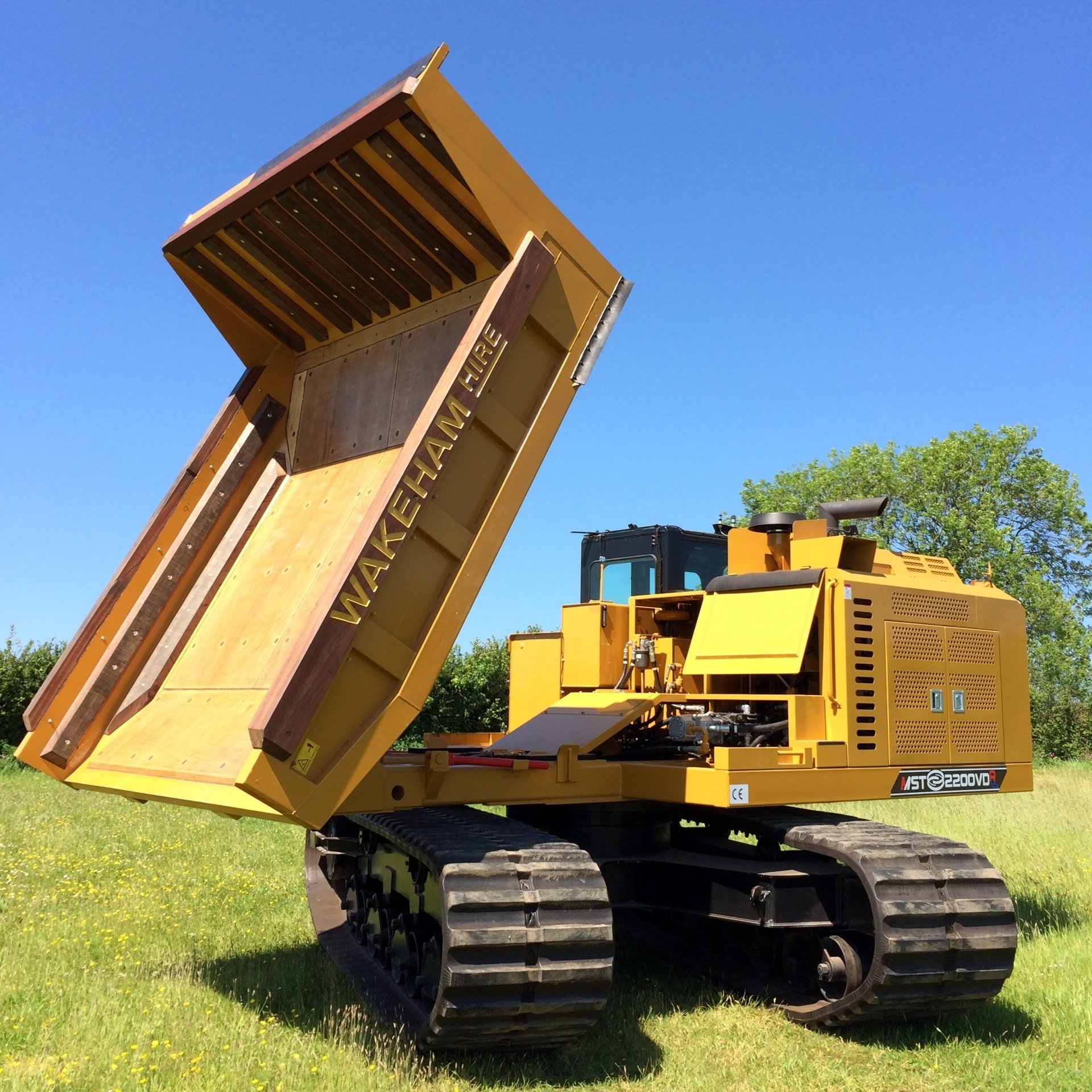 tracked dumpers | Wakeham Hire
