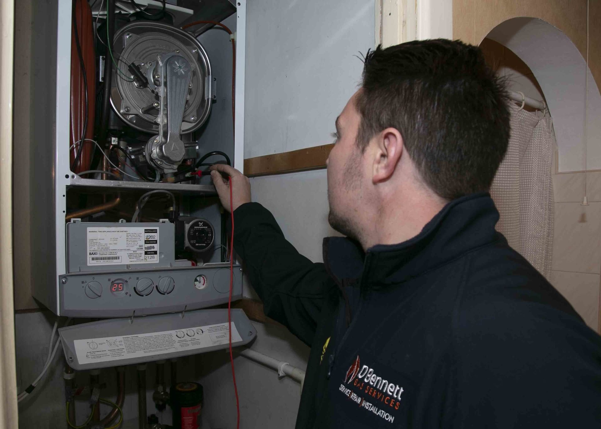 D Bennett Gas Services. Experienced gas engineer in Bangor