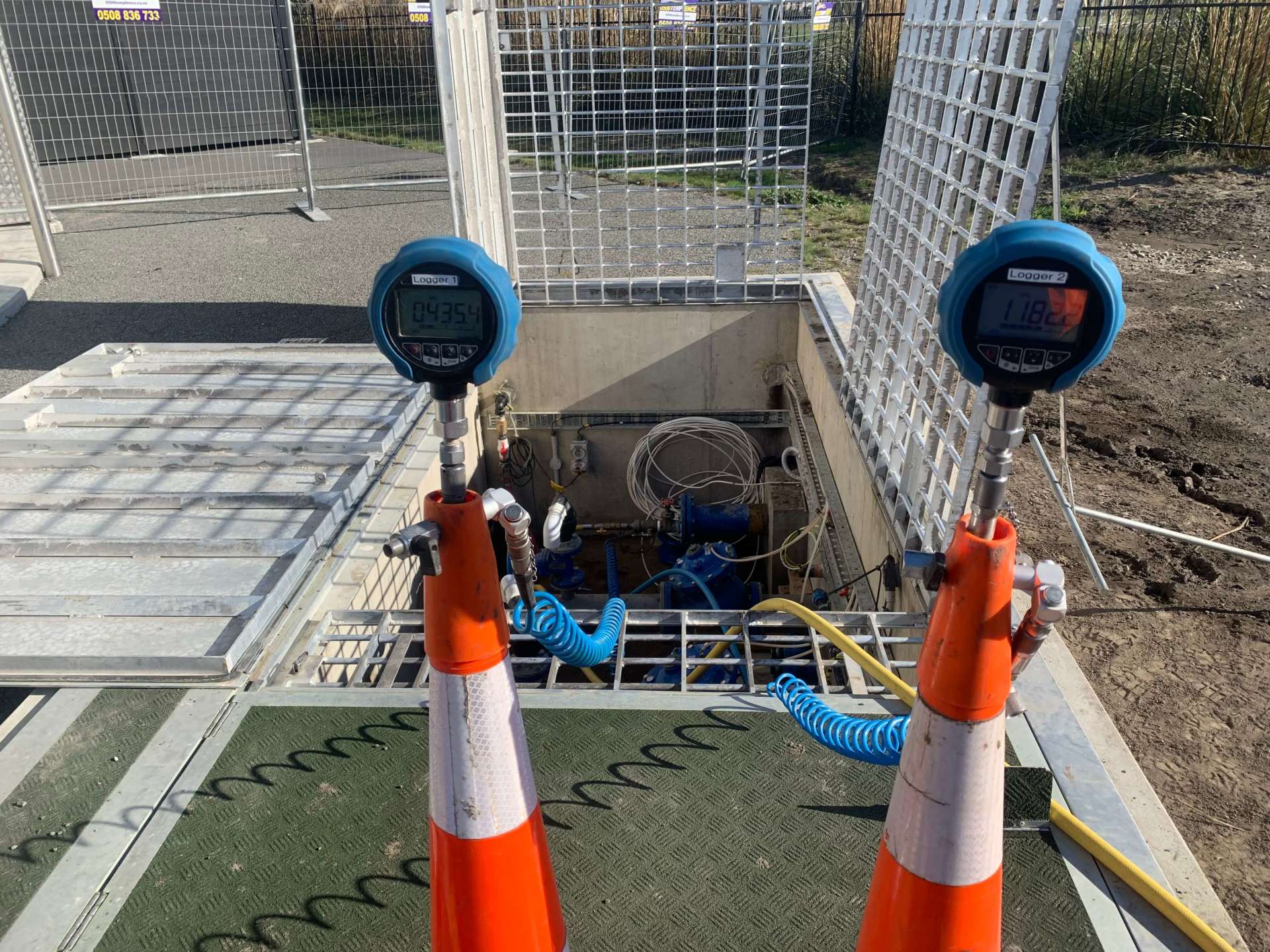 Hydrostatic & Pneumatic Pressure Testing for Pipeline Installations