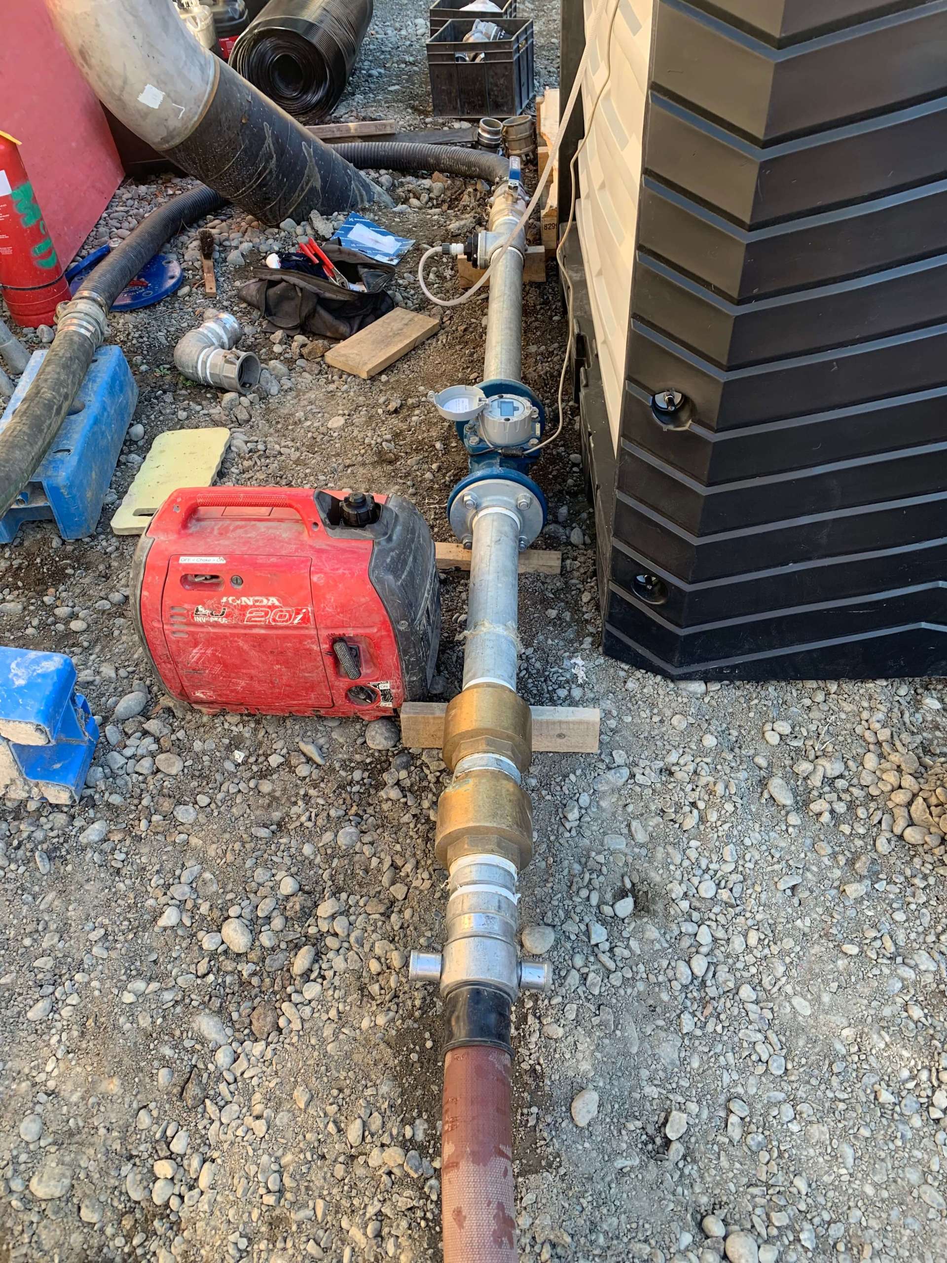 Hydrostatic & Pneumatic Pressure Testing for Pipeline Installations