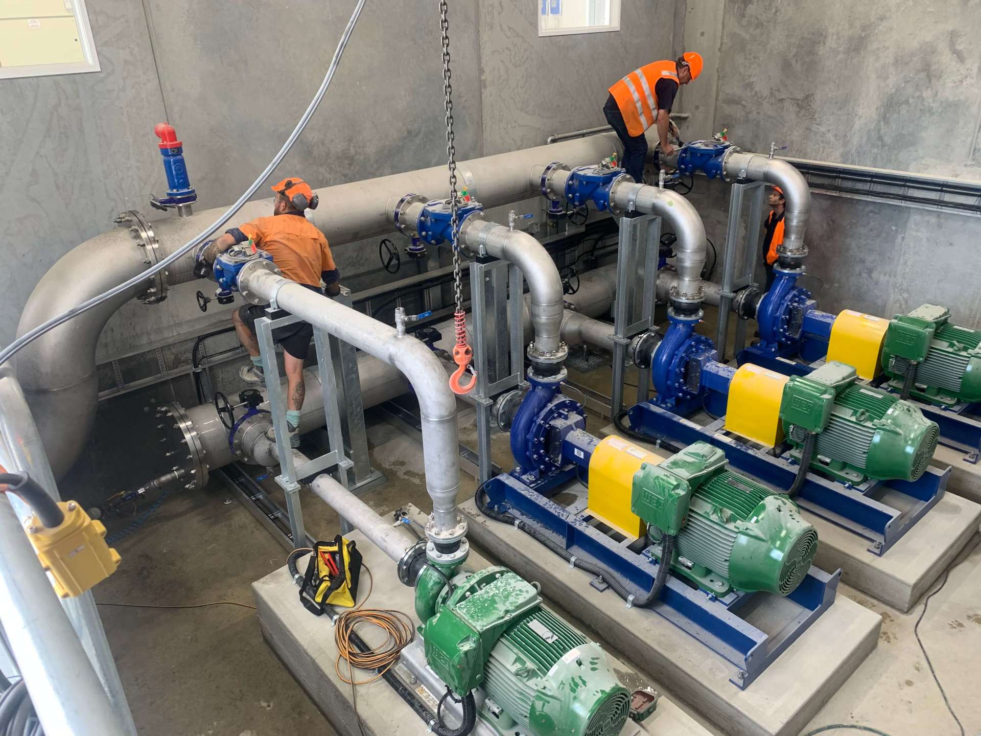 Hydrostatic & Pneumatic Pressure Testing for Pipeline Installations