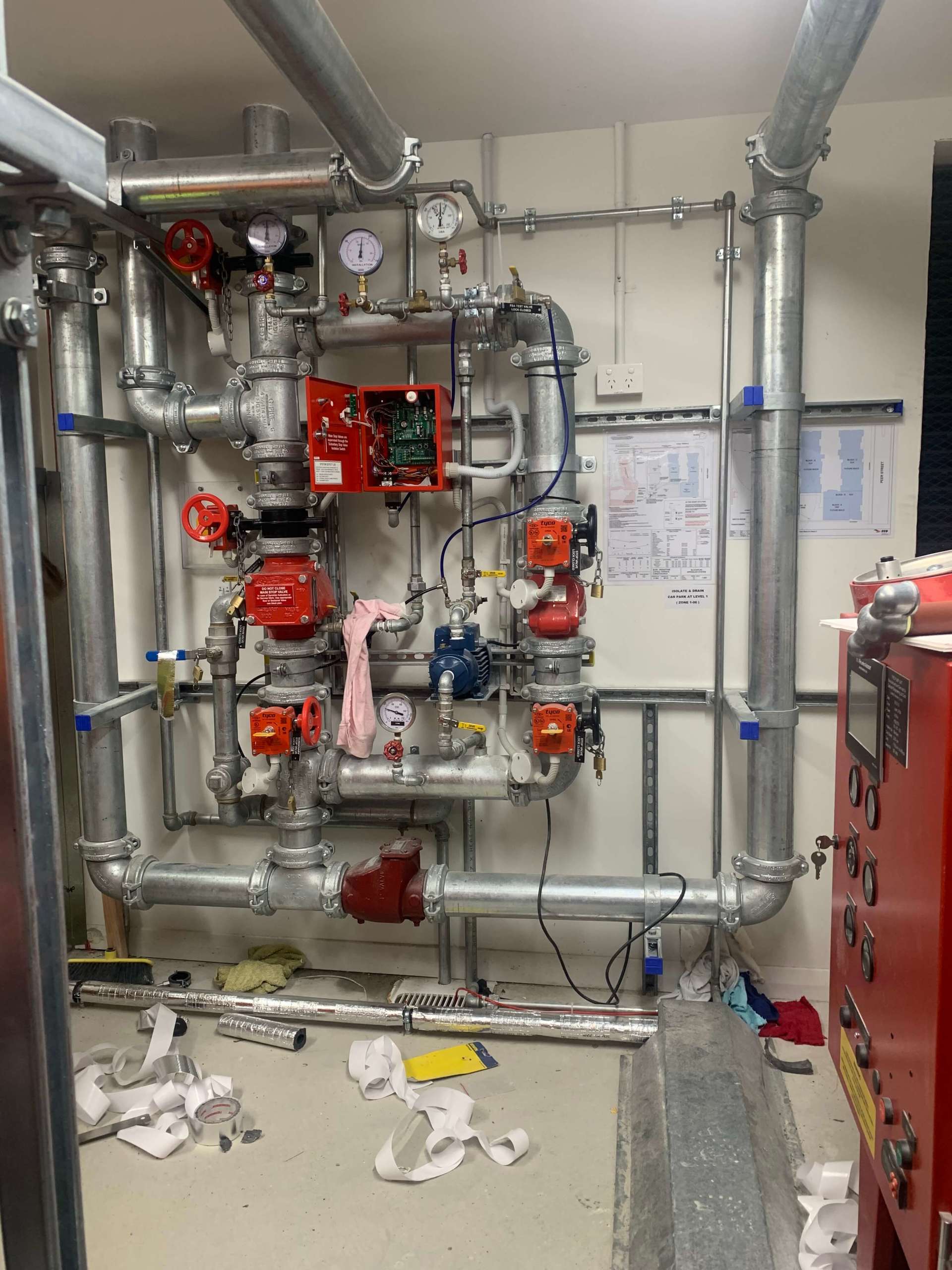 Hydrostatic & Pneumatic Pressure Testing for Pipeline Installations