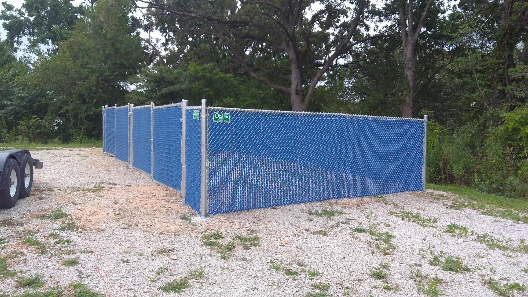 Chain Link Fence Installation in West Plains, MO - Ozark Fence LLC