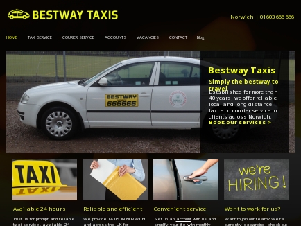 Bestway Taxis Norwich - reliable taxi and courier service in Norwich