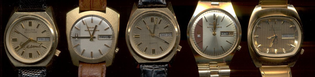 Collection of tuning fork and electronic watches