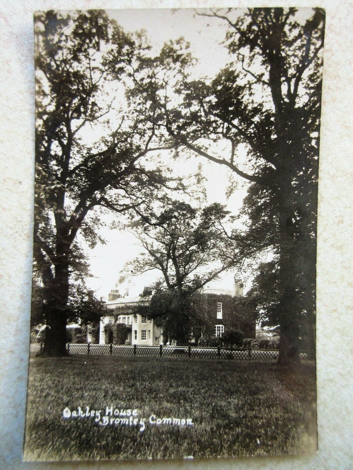 Borough of Bromley Local History Society Oakley House Common