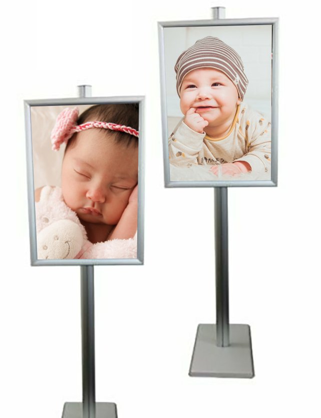 Displays-brochure-menu-holders-merchandising-Expo-Snap-frame