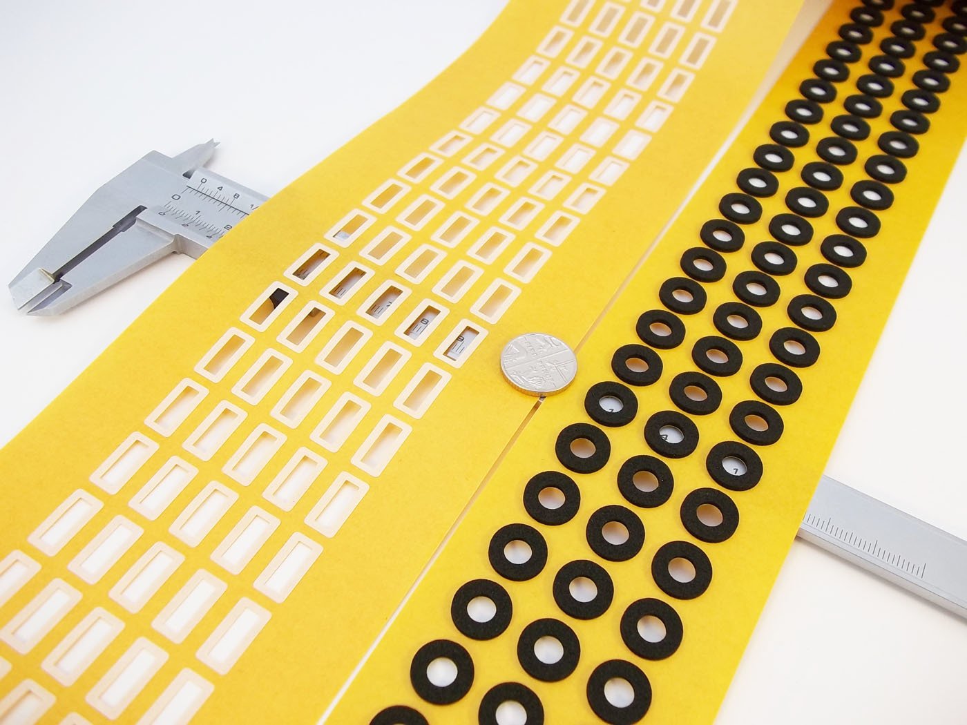 Kiss cutting | Adhesive Backed Materials Ltd