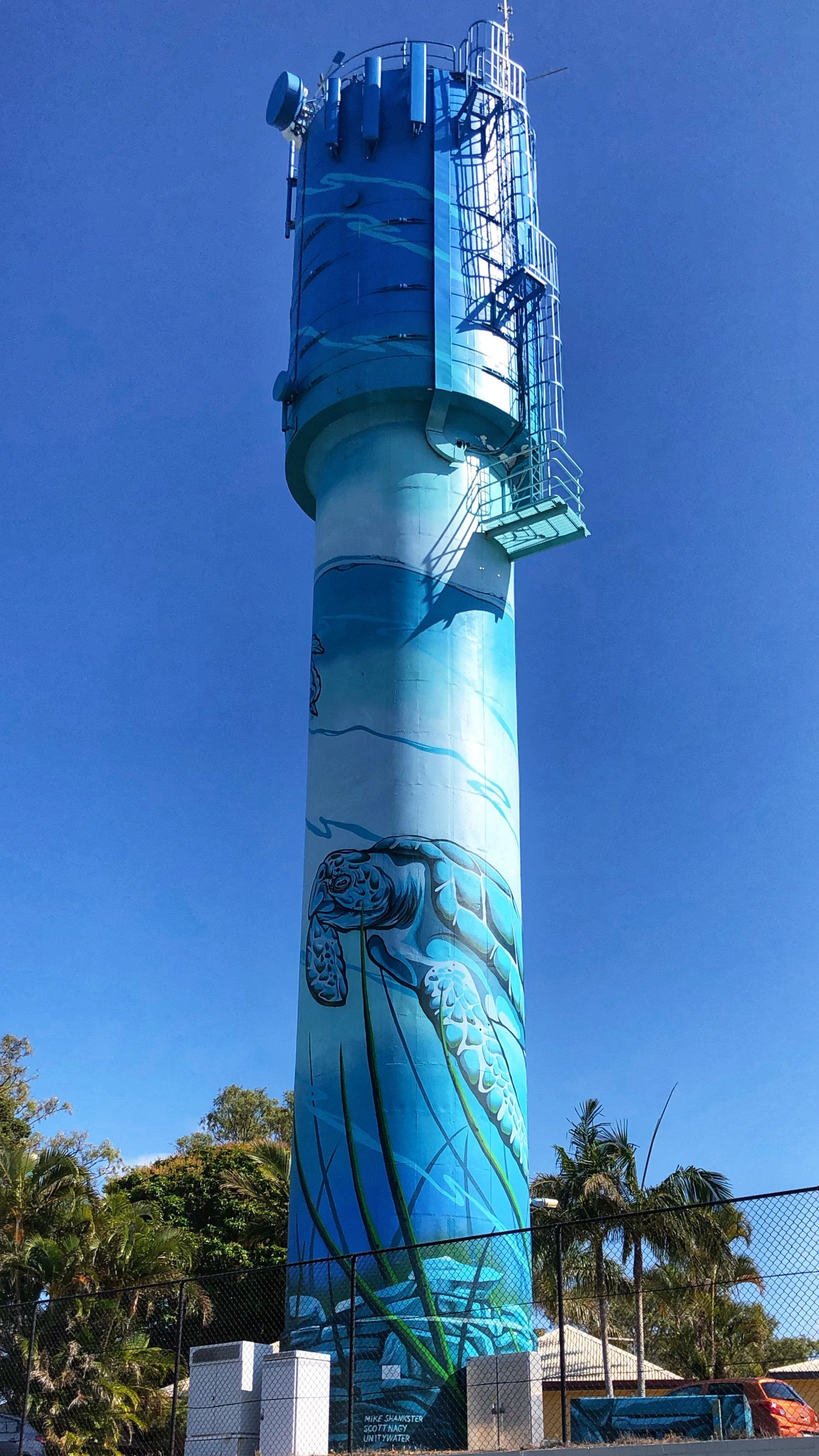 Queensland Water Tower Art Locations