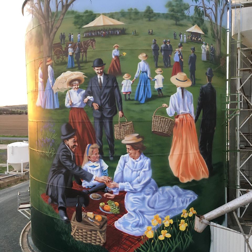 Colbinabbin Silo Art