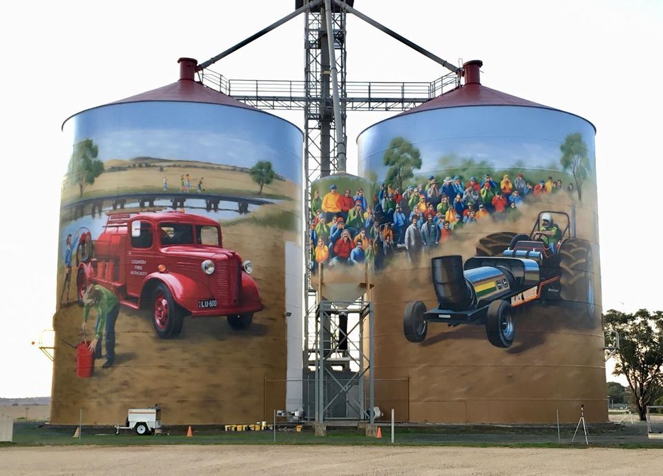 Colbinabbin Silo Art