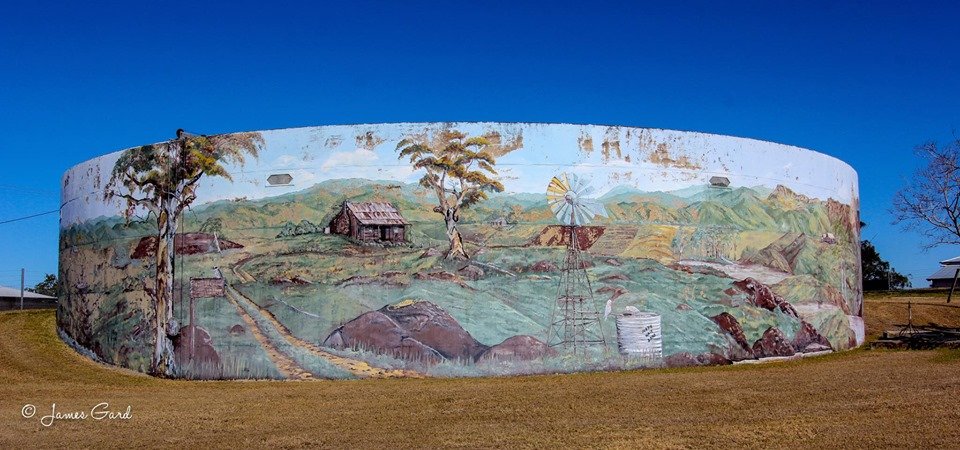 Queensland Water Tower Art Locations