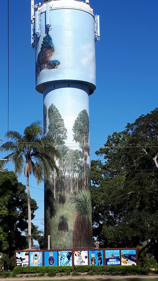 Kallangur Water Tower Art