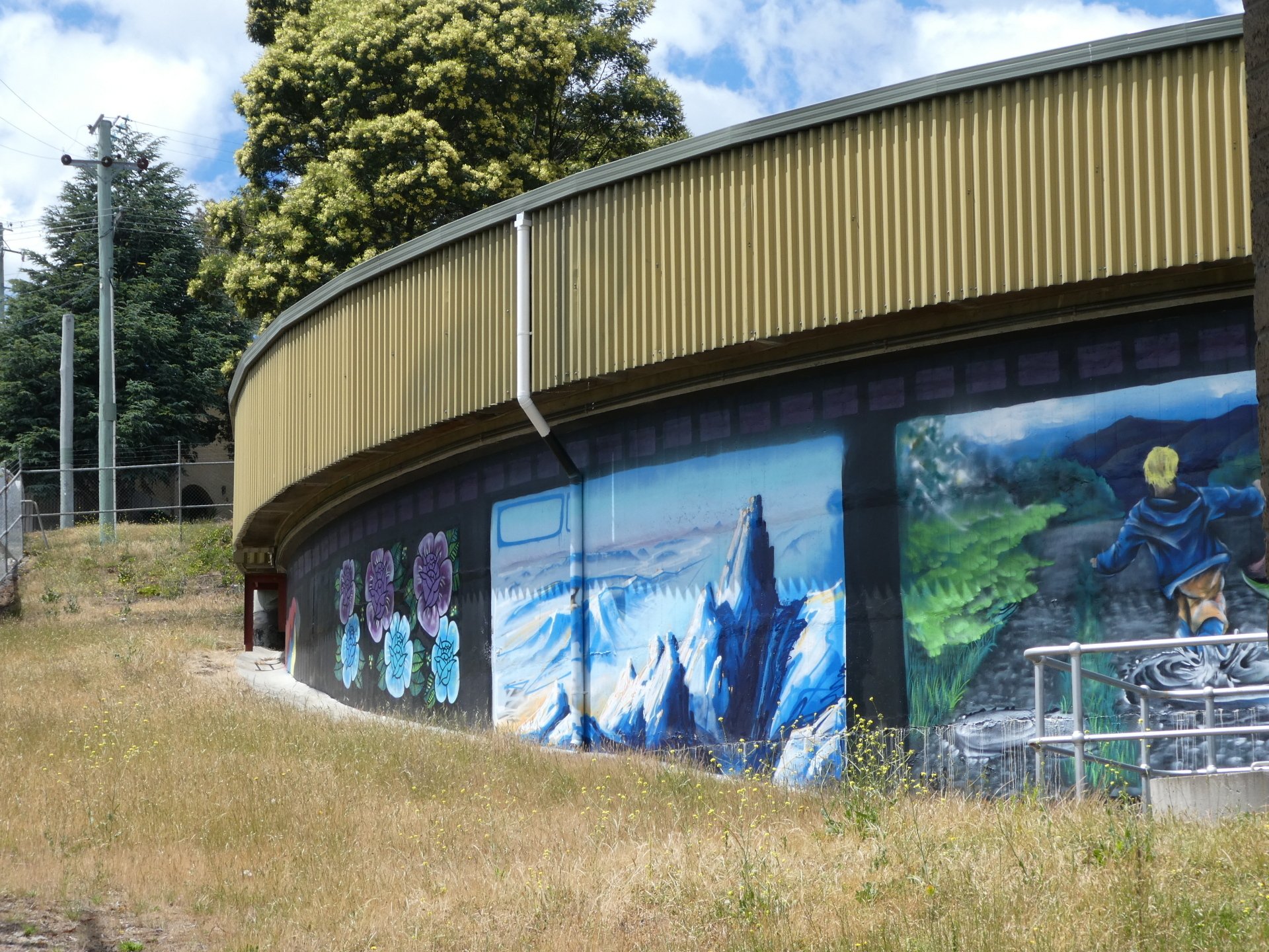 Mount Stuart Water Tank Art