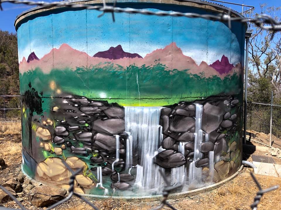 Tamworth Water Tank Art