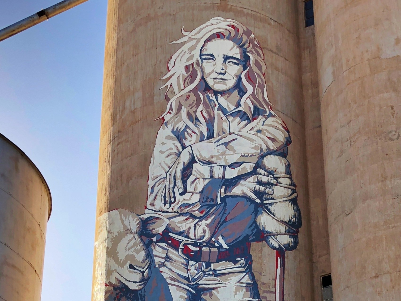 Rosebery Silo Art