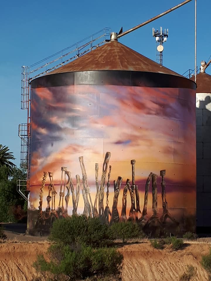 Sea Lake Silo Art