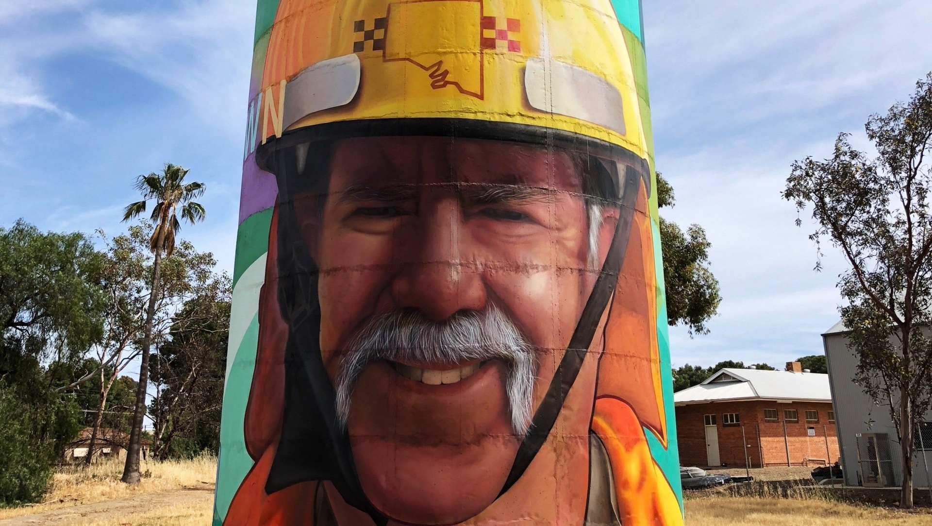 Australian Water Tower Art