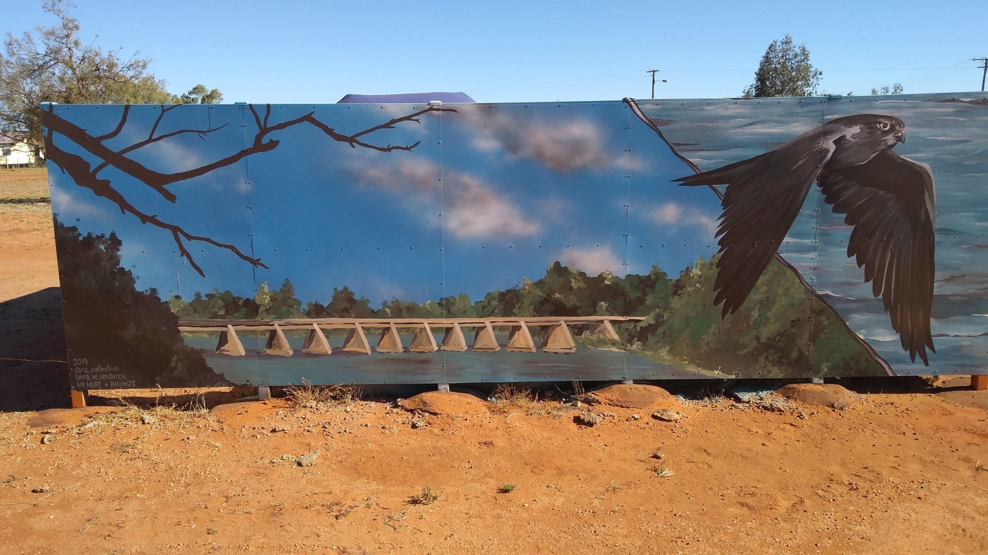 Windorah Water Tank Art