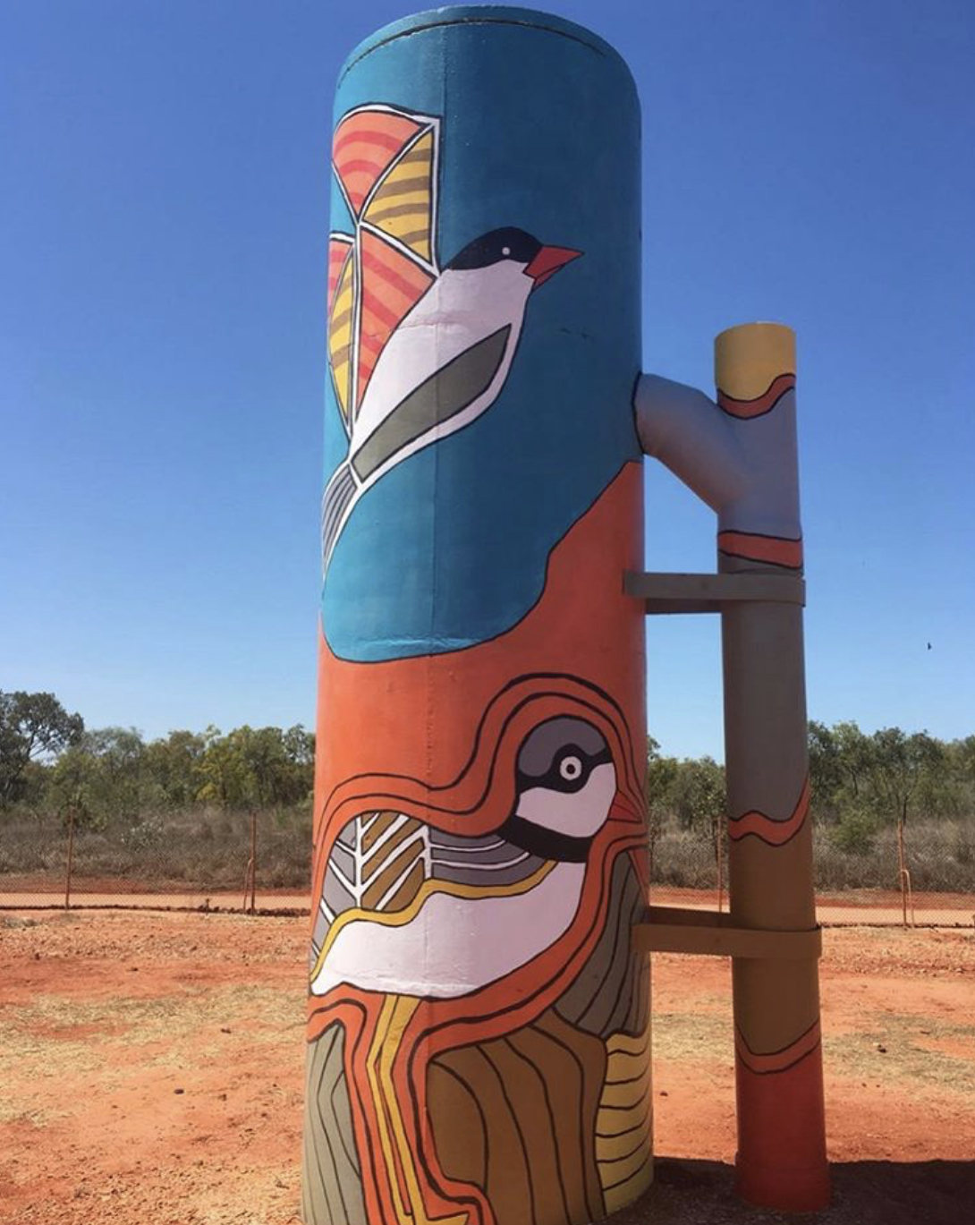 Australian Water Tower Art