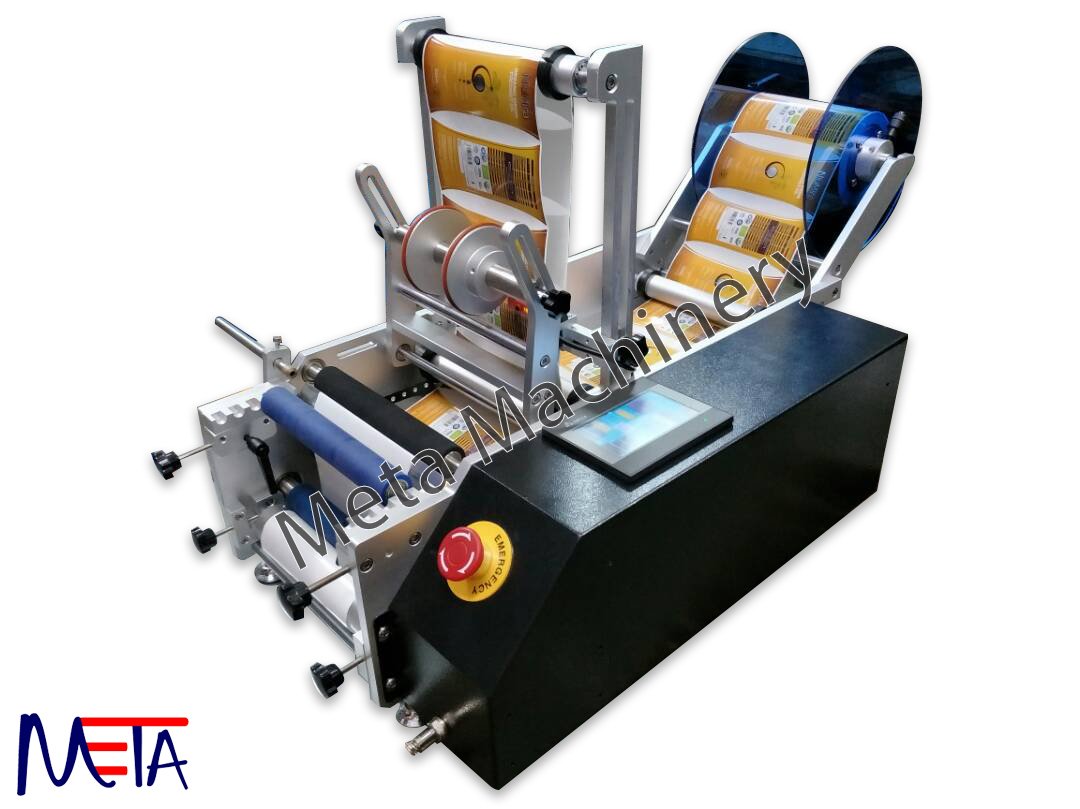 Double Side Round Bottle Labeling Machine Malaysia - Meta Machinery Sdn Bhd