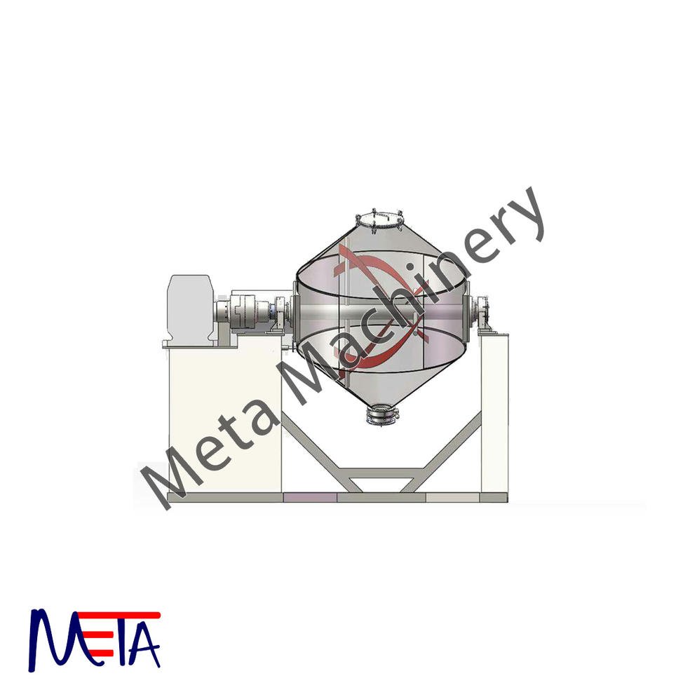 Powder Double Cone Rotary Mixer Malaysia - Meta Machinery Sdn. Bhd.