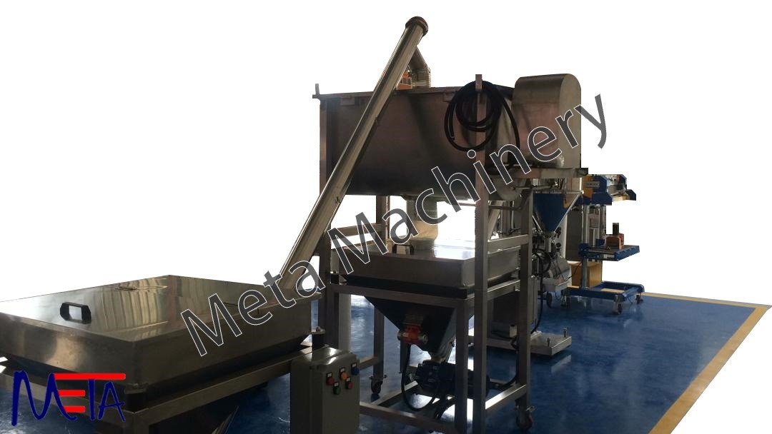 Powder Filling Packaging System Line Malaysia- Meta Machinery