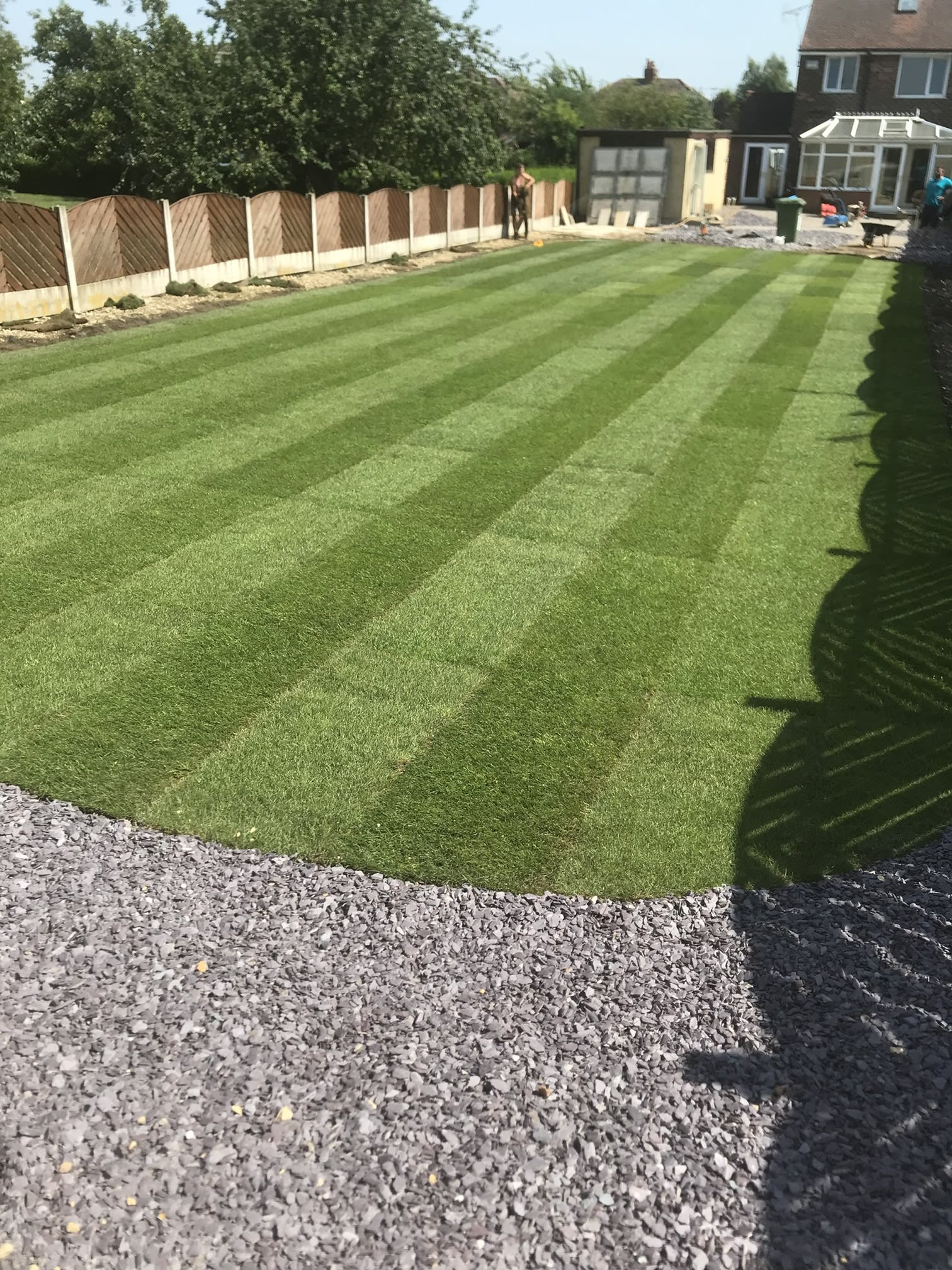 Turf laying | Greenmoor Turf & Topsoil Suppliers