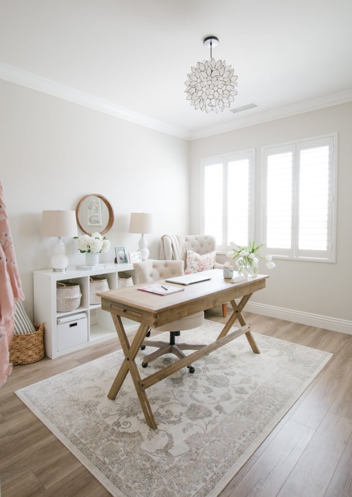 Stylish Small Home Office Setup