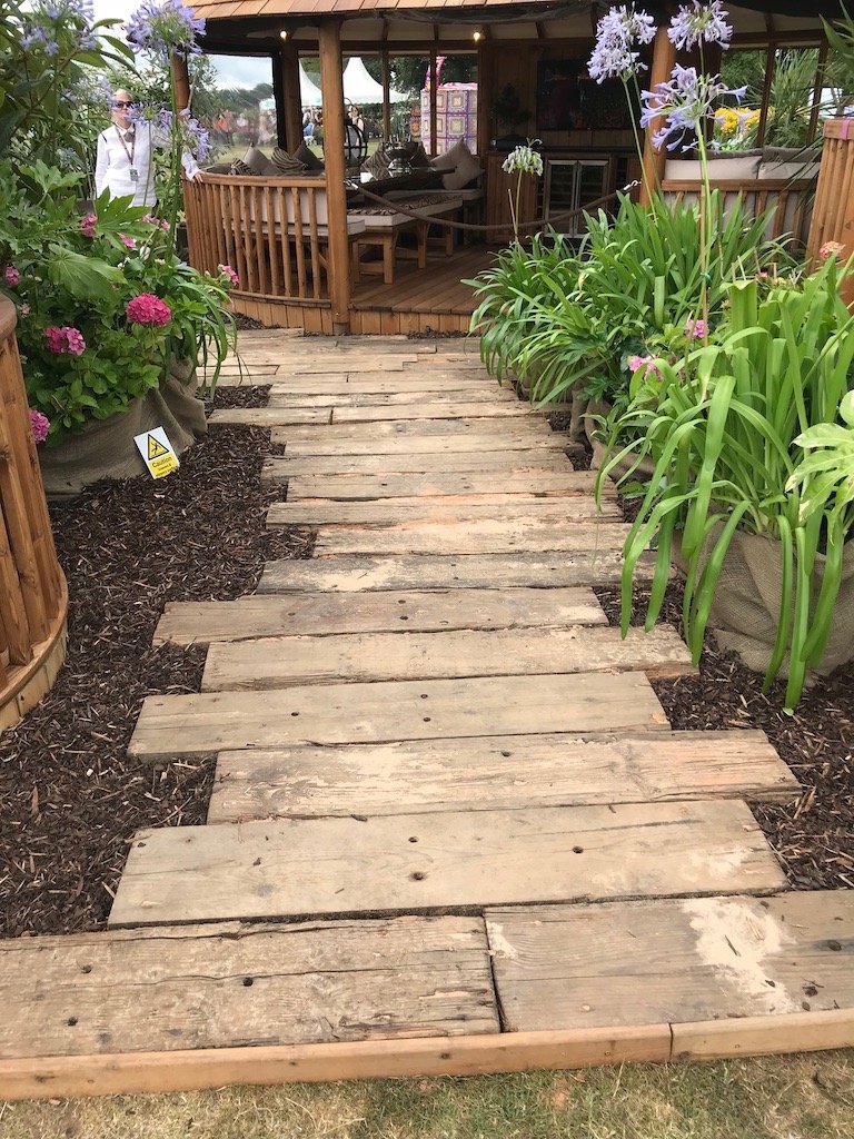 Photos of railway sleeper applications